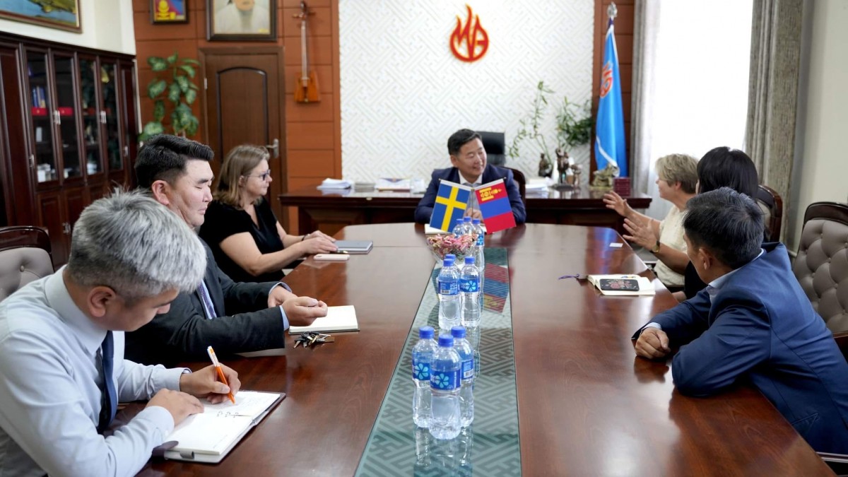 Vip76 Mn Шведийн Боловсролын ҮЭ ийн сонгуультнуудыг хүлээн авч уулзав