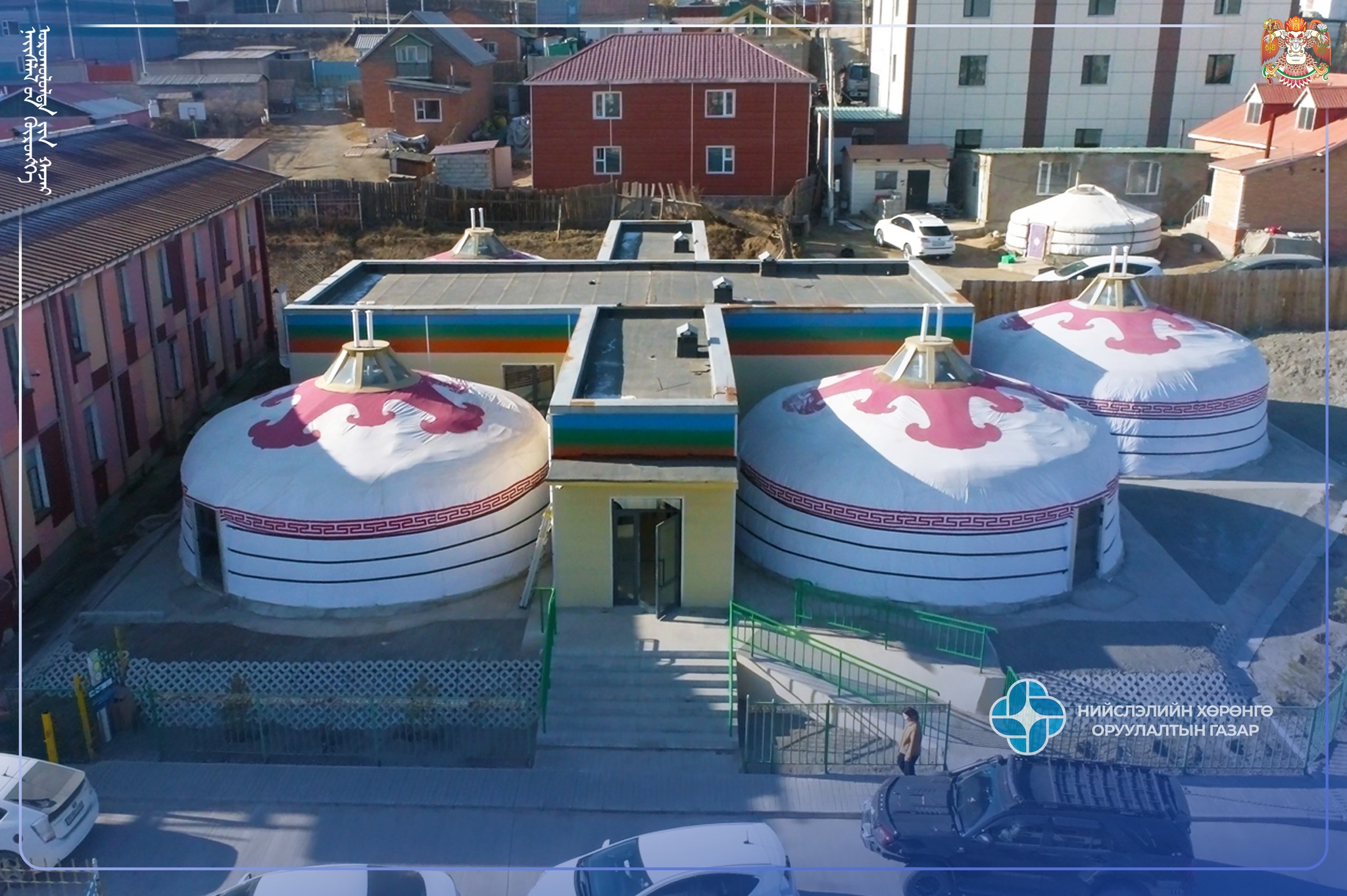 VIP76.mn | “Монгол өв уламжлал, ёс заншлын өргөө” 100 ортой гэр цэцэрлэг ашиглалтад ороход бэлэн ...